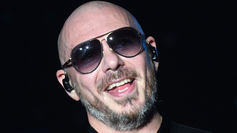Pitbull Singer With Hair
