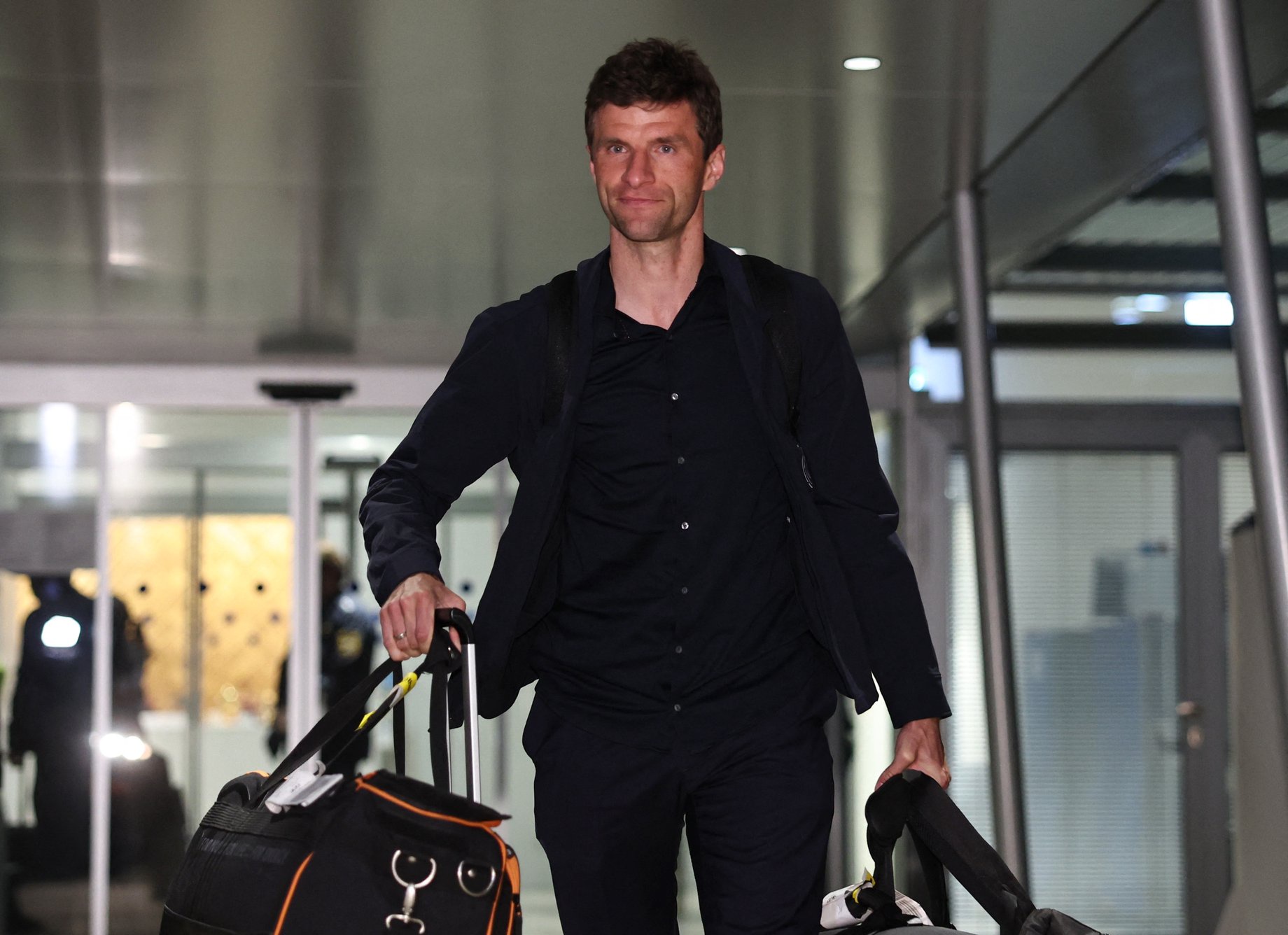 Manuel Neuer, Thomas Muller and Germany squad have returned to Munich ...