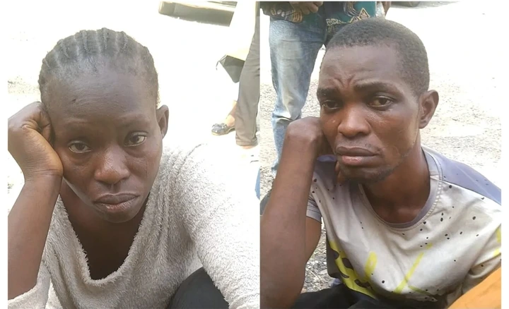 KILLER SQUAD: Check Out The Faces Of Ogun Couple, Who Were Arrested For ...