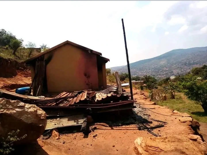 Angry Mob Torches RDP House Belonging To Burglary Suspect Terrorising ...