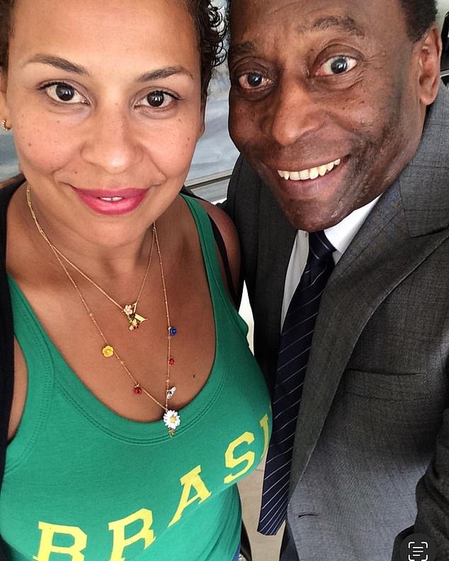 "One month without you" - Pele's eldest daughter Kely Nascimento, paid ...