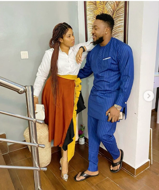 Lovely Pictures Of Nigerian Actor, Nosa Rex And His Wife Serving Couple ...