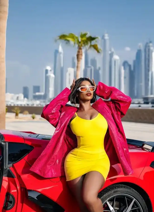 Tacha shares lovely photos of herself in Dubai, colleague Angel Smith ...