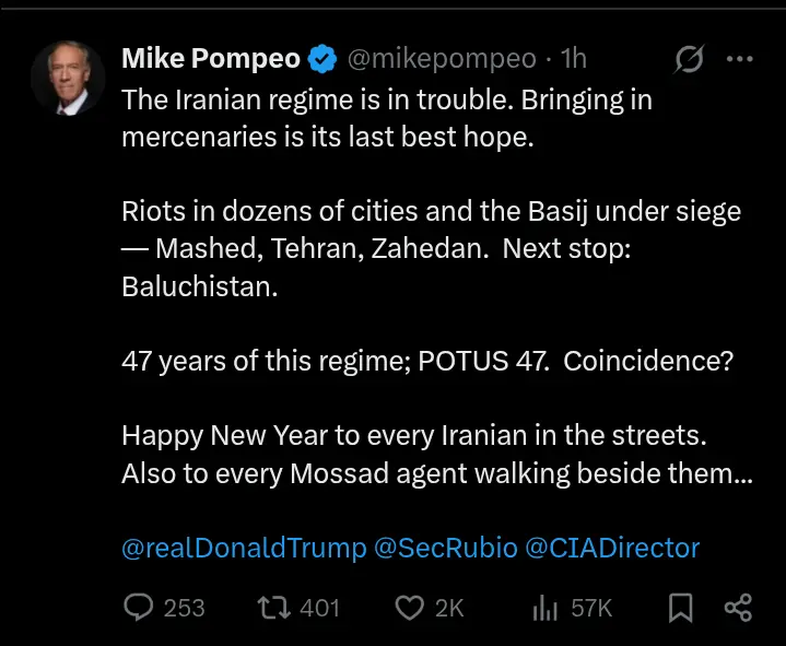 The Iranian Regime Is In Trouble, Bringing In Mercenaries Is Its Last ...