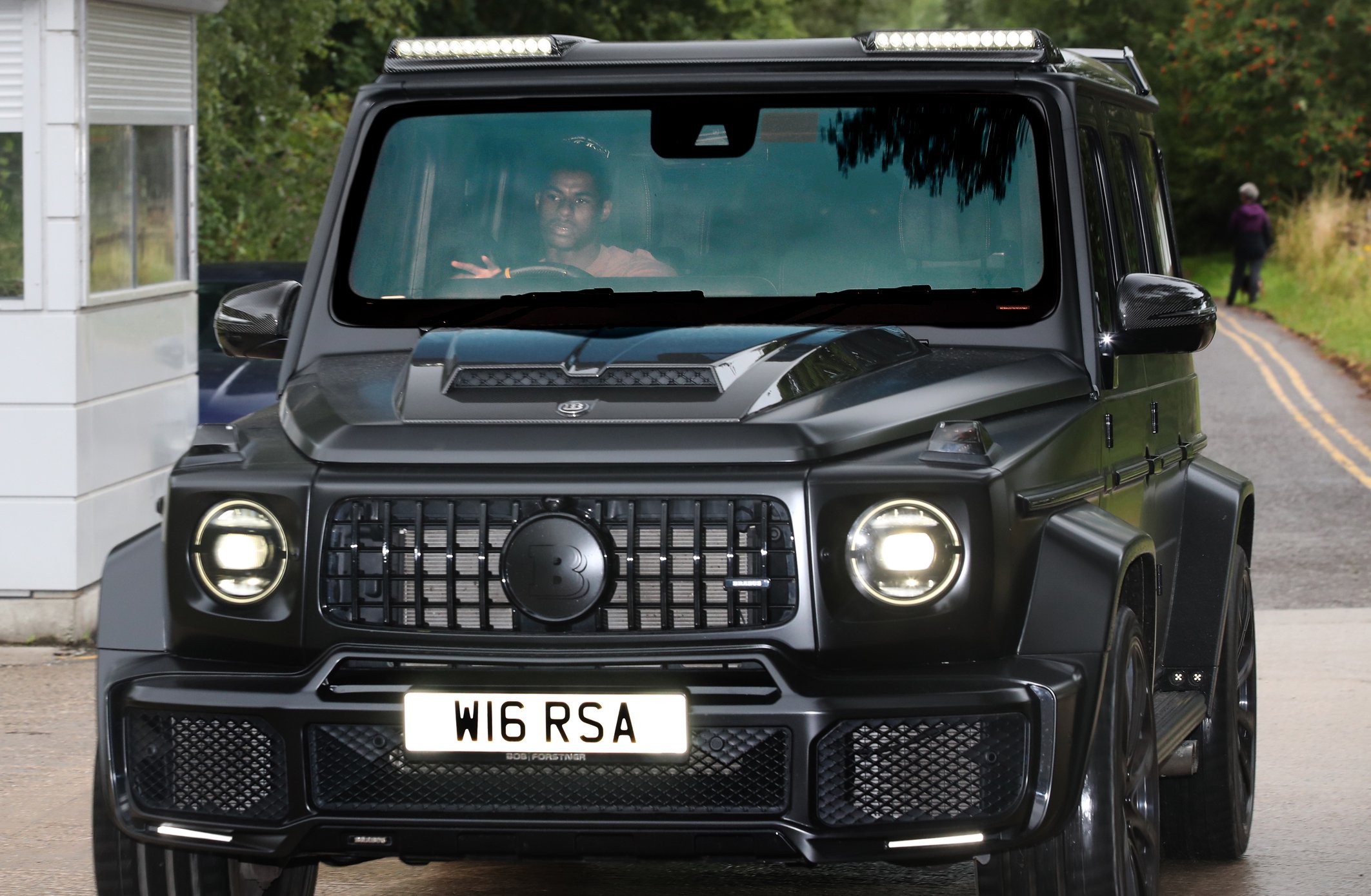 Man Utd star Marcus Rashford put his G Wagon up for sale for half price ...