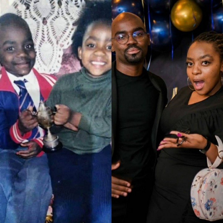 Dr Musa Mthombeni and his sister's pictures before and after leaves ... Dr Musa Mthombeni and his sister's pictures before and after leaves ...