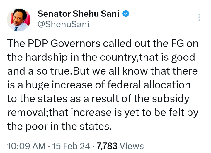 BREAKING NEWS: Shehu Sani Responds After Bayo Onanuga Said PDP Govs ... BREAKING NEWS: Shehu Sani Responds After Bayo Onanuga Said PDP Govs ...