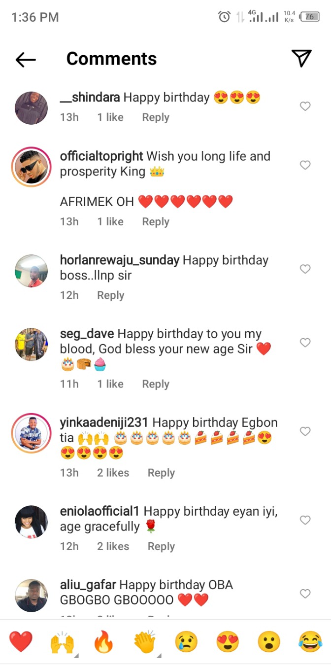 Reactions As Popular Yoruba Movie Actor Soji Taiwo(Omo Banke) Celebrate ...