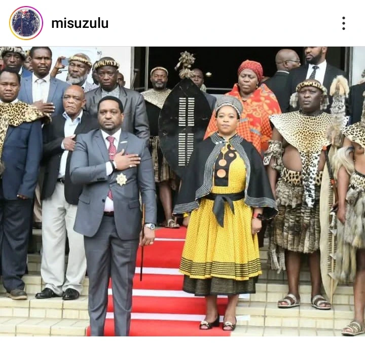 King Misuzulu Was Seen With His Wife See Their Beautiful Pictures Ireport South Africa