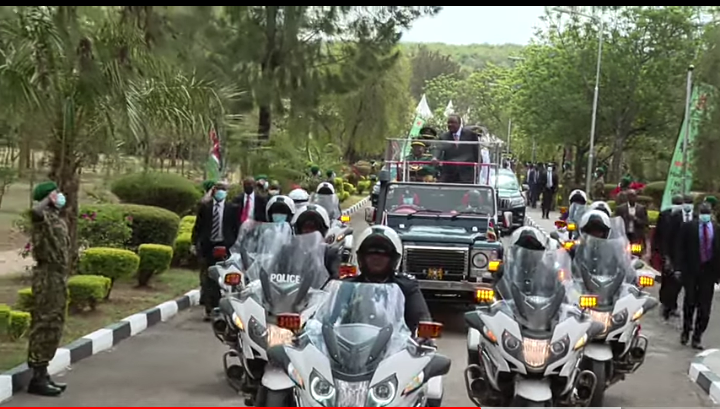 How Uhuru Was Treated At Gilgil During NYS Passout Parade, You Could ...